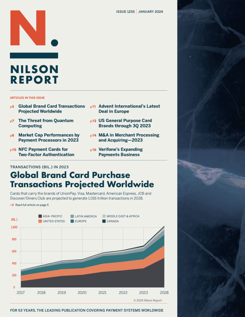 Download a Free Sample Issue - Nilson Report