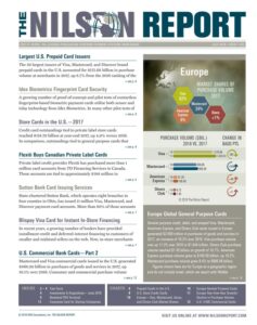 Sutton Bank Card Issuing Services - Nilson Report