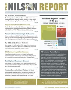 Top 150 Credit Card Issuers Worldwide — 2018 - Nilson Report