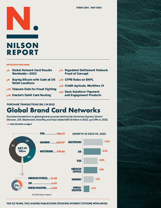 Featured Article - Nilson Report