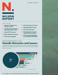 The Current Issue - Nilson Report
