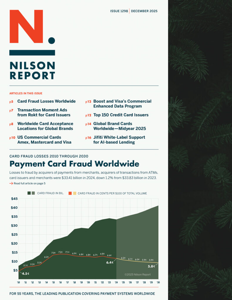 The Current Issue - Nilson Report