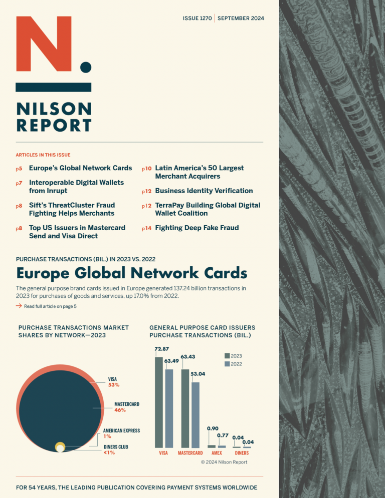 Home - Nilson Report