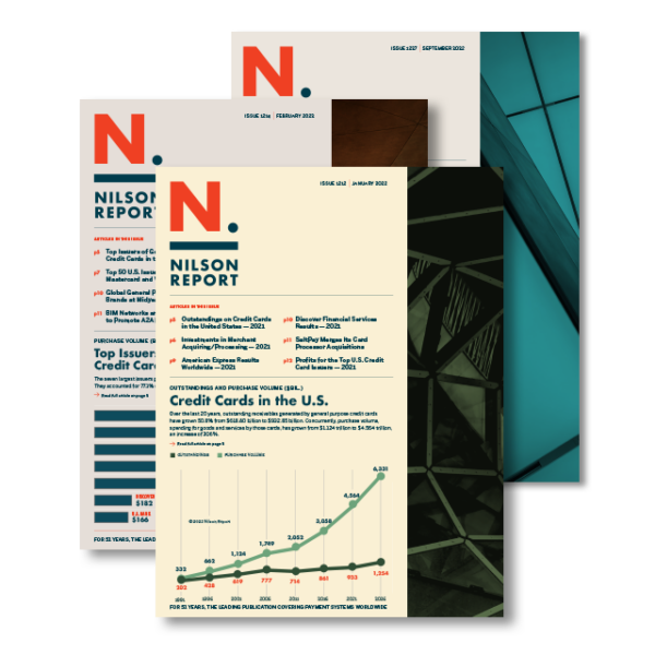 Last 5 Years 2021–2025 - Nilson Report